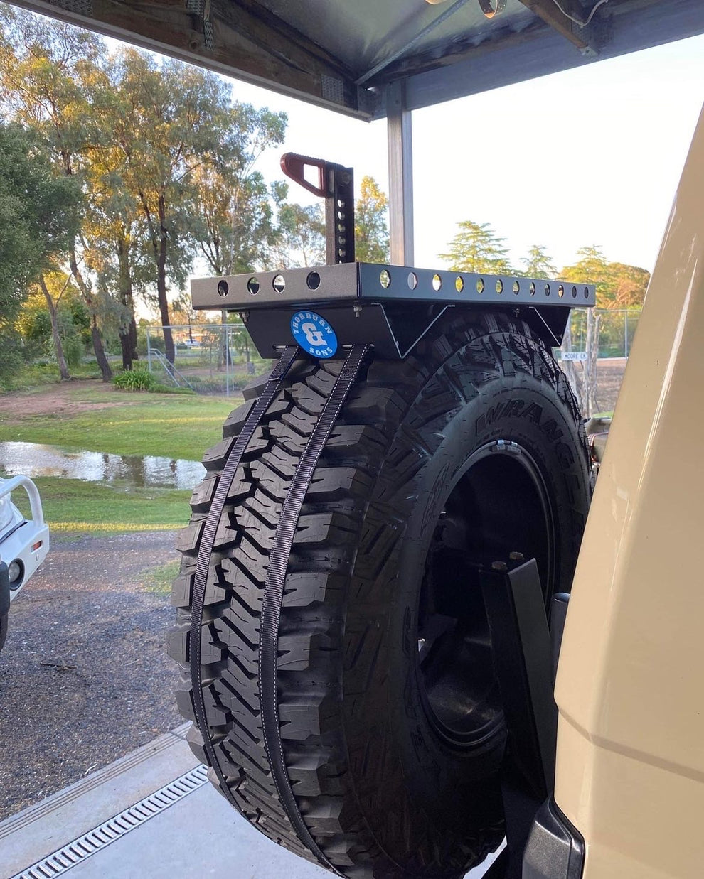 Spare Wheel Storage Platform – Thor Offroad Pty Ltd