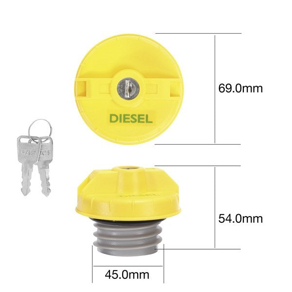 Tridon Locking Fuel Cap Diesel – Thor Offroad Pty Ltd