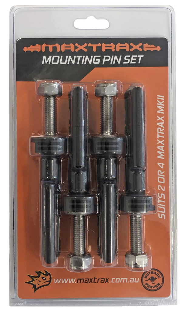 MAXTRAX Mounting pin set MKII – Thor Offroad Pty Ltd